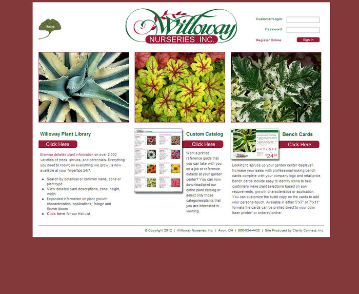 Willoway Nurseries, Inc. CCI Client