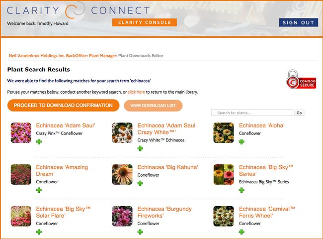 Clarity Connect ToolBox | Plant Database Mgr: Add plant records from ...